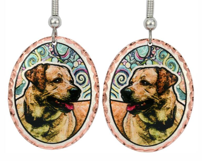 Labrador Retriever Earrings, Unique Dog Earrings Wholesale
