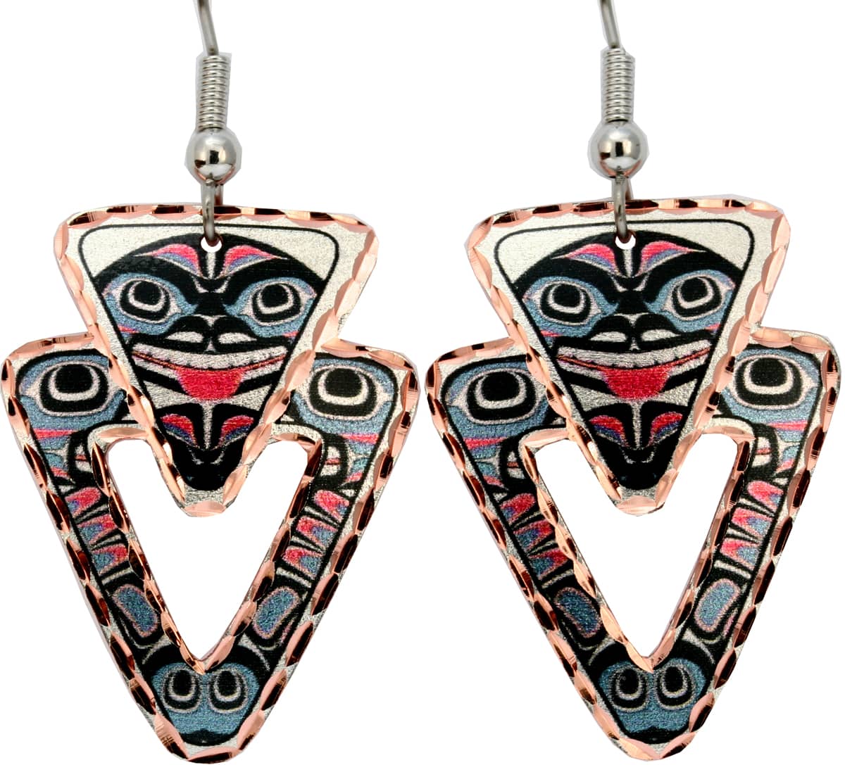 Native Alaska Earrings, Wholesale Alaska Jewelry Native Earrings