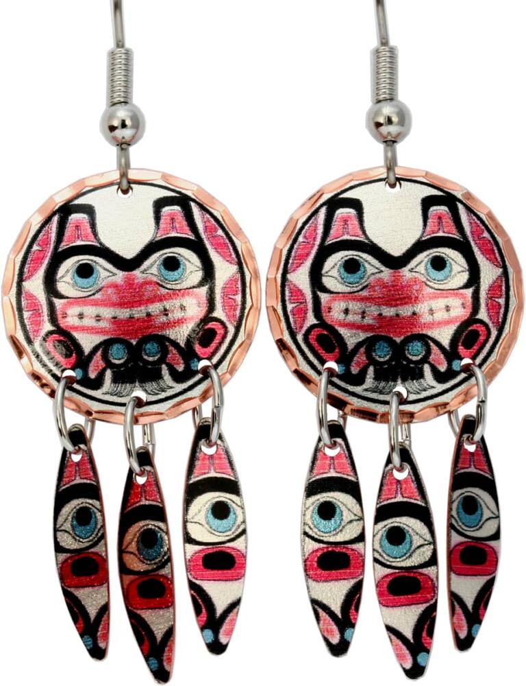 Native Alaska Earrings, Wholesale Alaska Jewelry Native Earrings