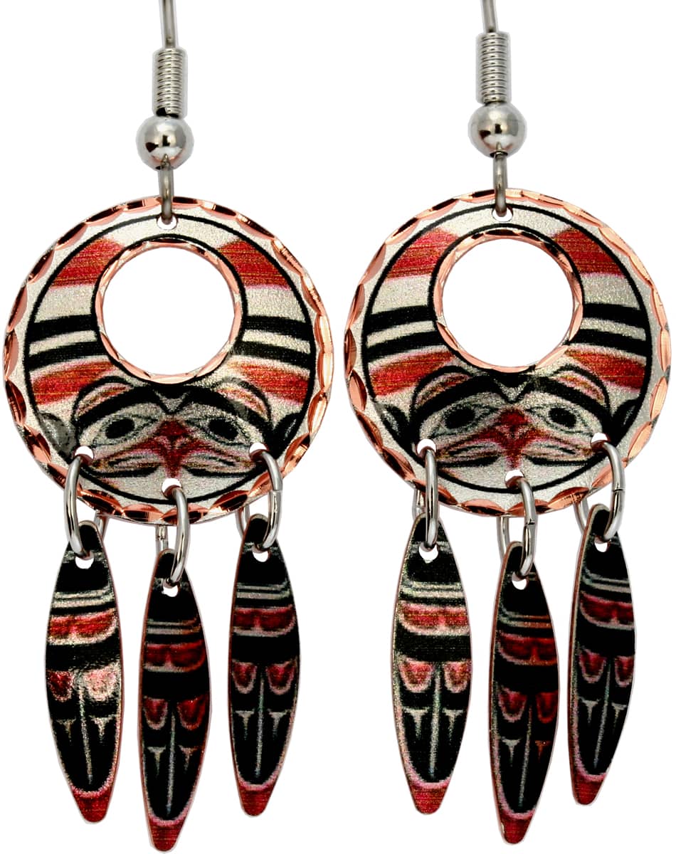 Native Alaska Earrings, Wholesale Alaska Jewelry Native Earrings