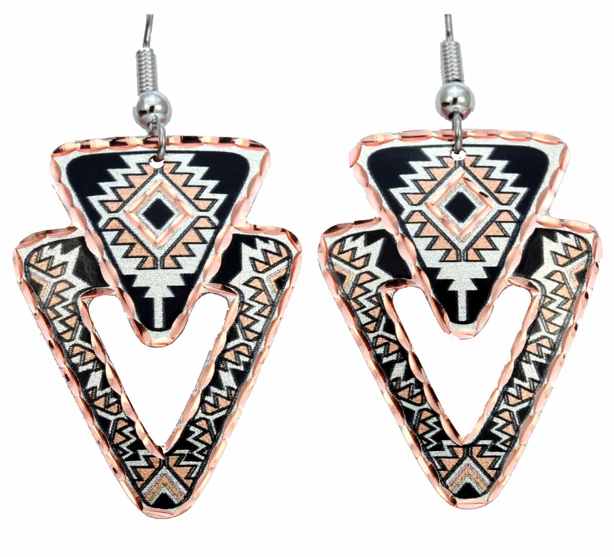 Unique SW Native American Earrings, Best Fancy Native Earrings