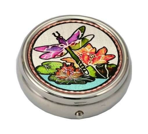 Unique Dragonfly Pill Box, Wholesale Handmade Dragonfly Gifts