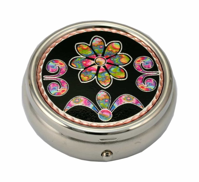 Native Star Pill Box, Cute and Stylish Pocket Pill Case