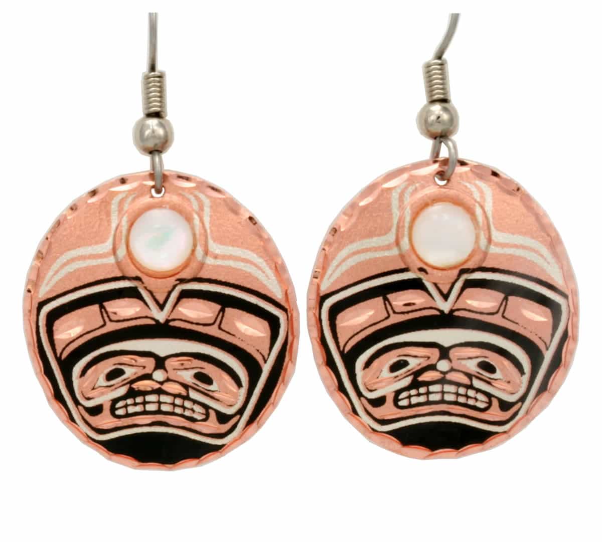 Canadian Native Hummingbird Earrings, Canadian Native Jewelry