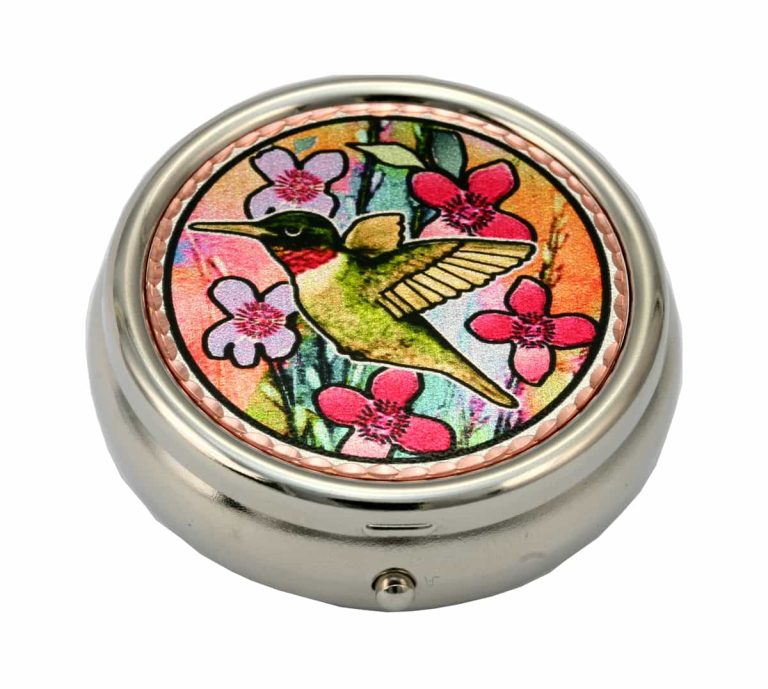 Southwest Sun Native Pill Box, Unique Handmade Native Gifts