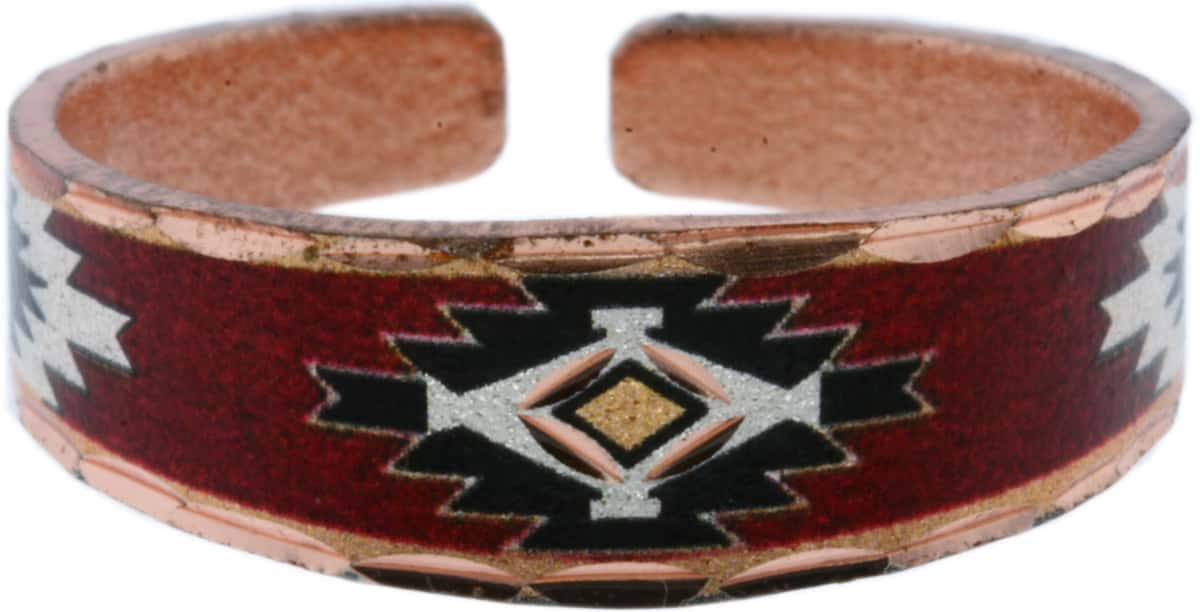 Indian Red Native Ring, Wholesale Copper Unique Rings
