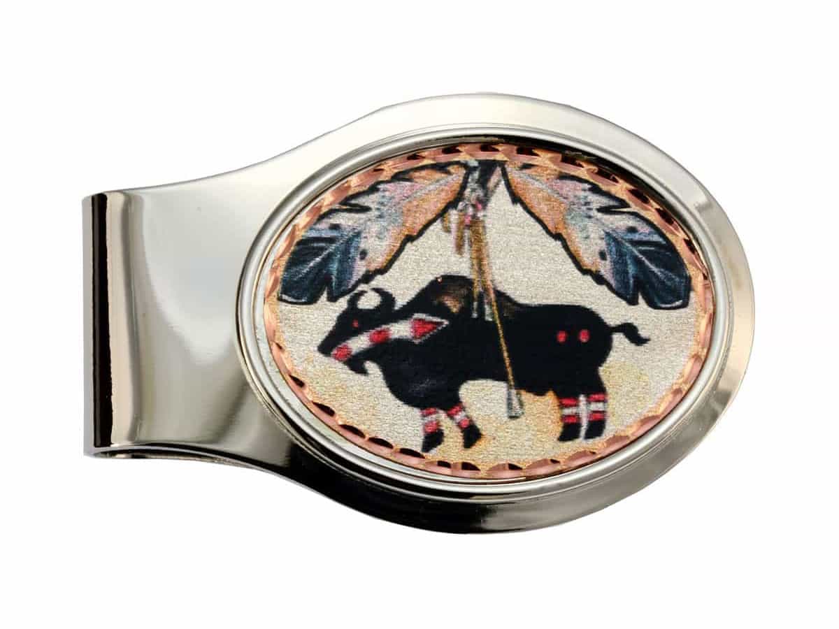 Native Buffalo Money Clip, Wholesale Money Clips for Men