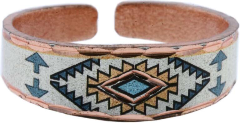 Indian Red Native Ring, Wholesale Copper Unique Rings