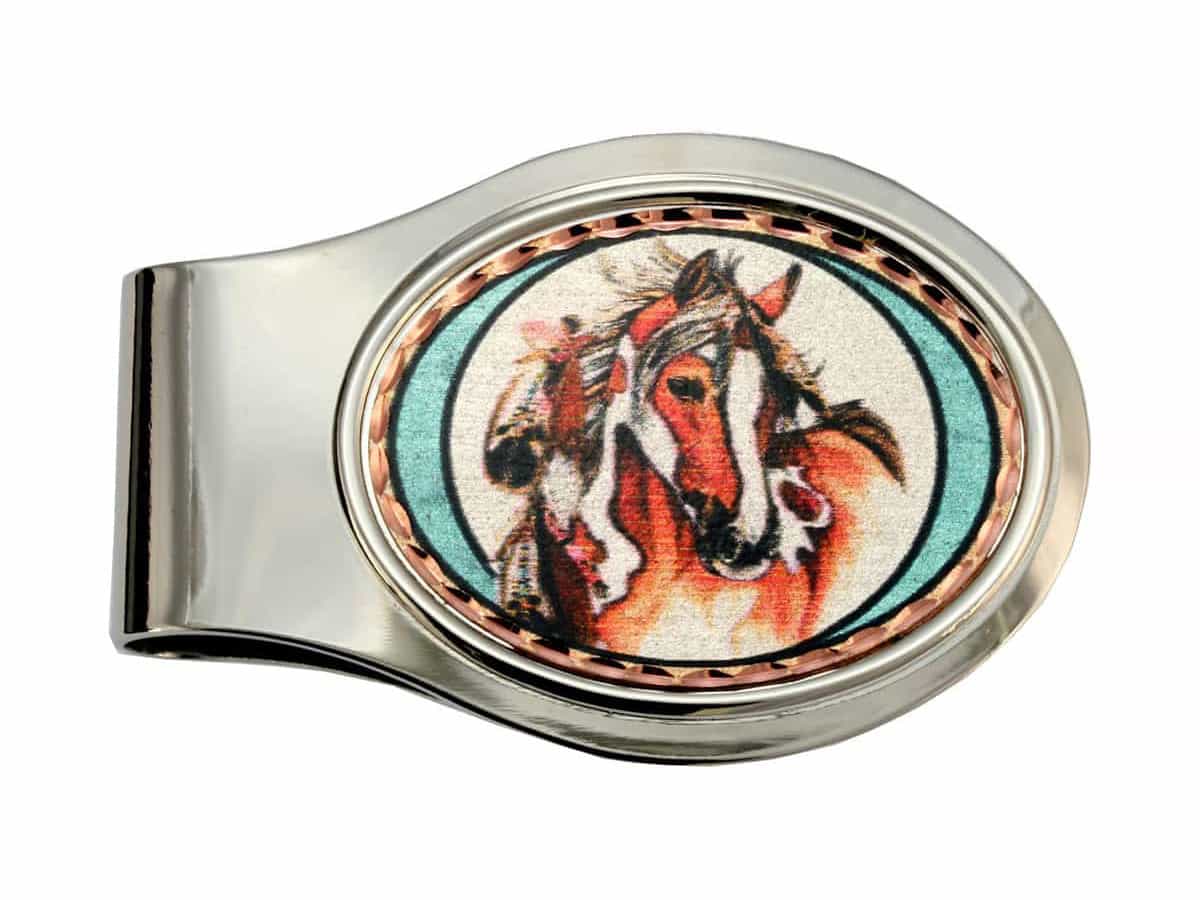 Western Horse Money Clip, Men's Unique Money Clips Wholesale