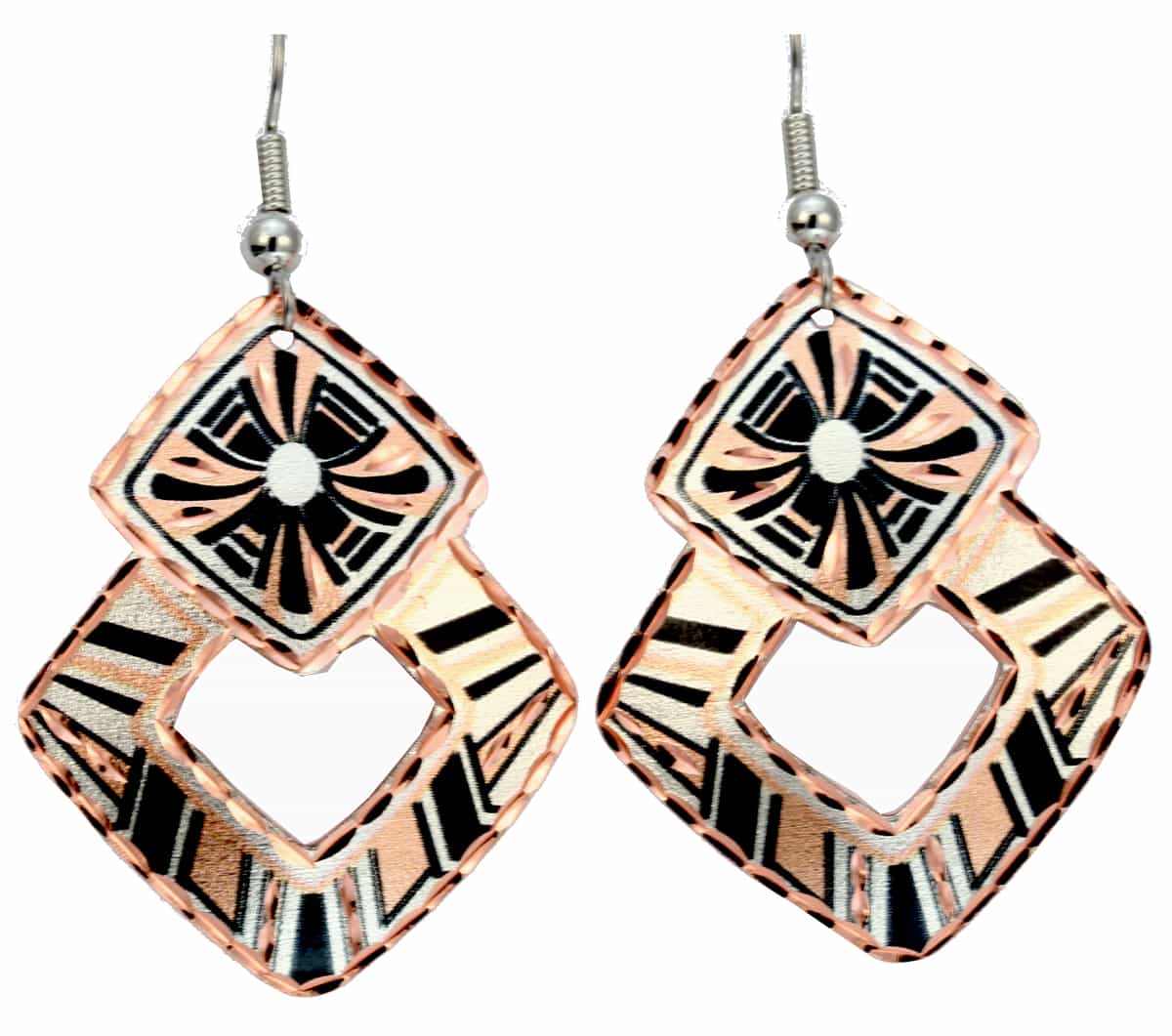 Abstract Art Nouveau Earrings, Buy Stunning Unique Earrings