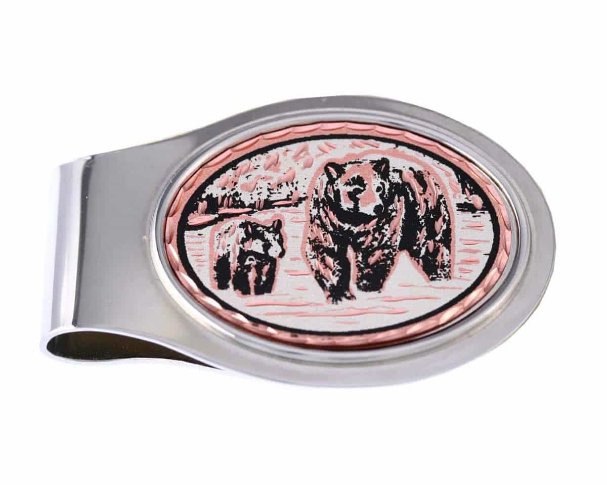Bear and Cub Money Clips, Shop Unique Money Clips for Men