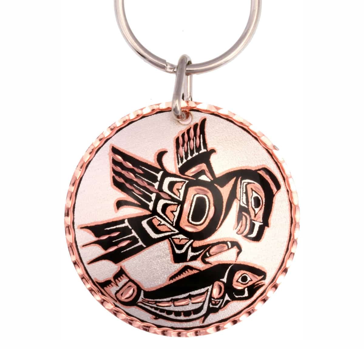 Canada Maple Leaf Keychain, Unique Key Chains, Copper Gifts