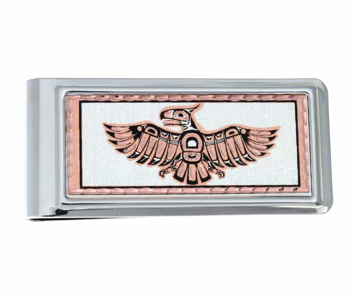 Native Thunderbird Money Clip, Wholesale Unique Money Clips