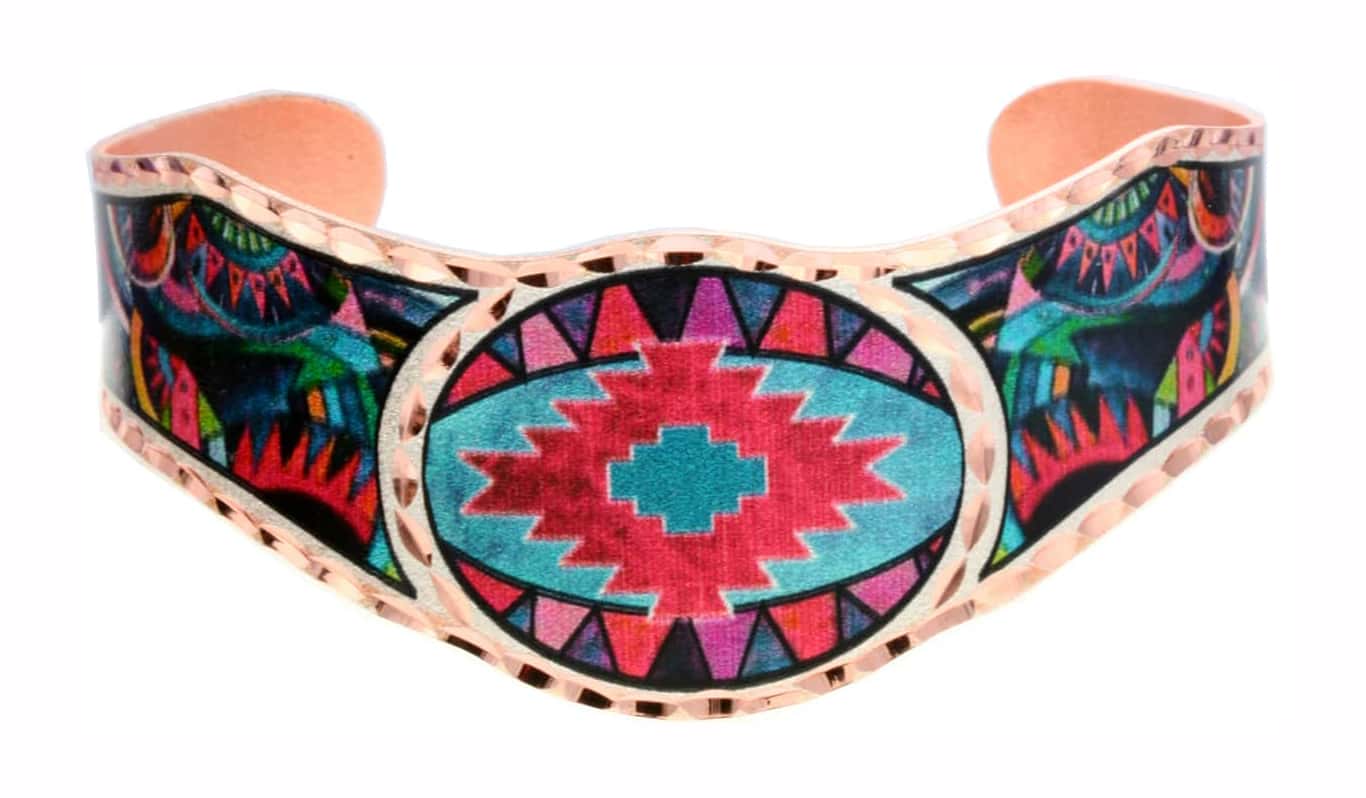 Native American Bracelet, Colorful Artisan Native Bracelets