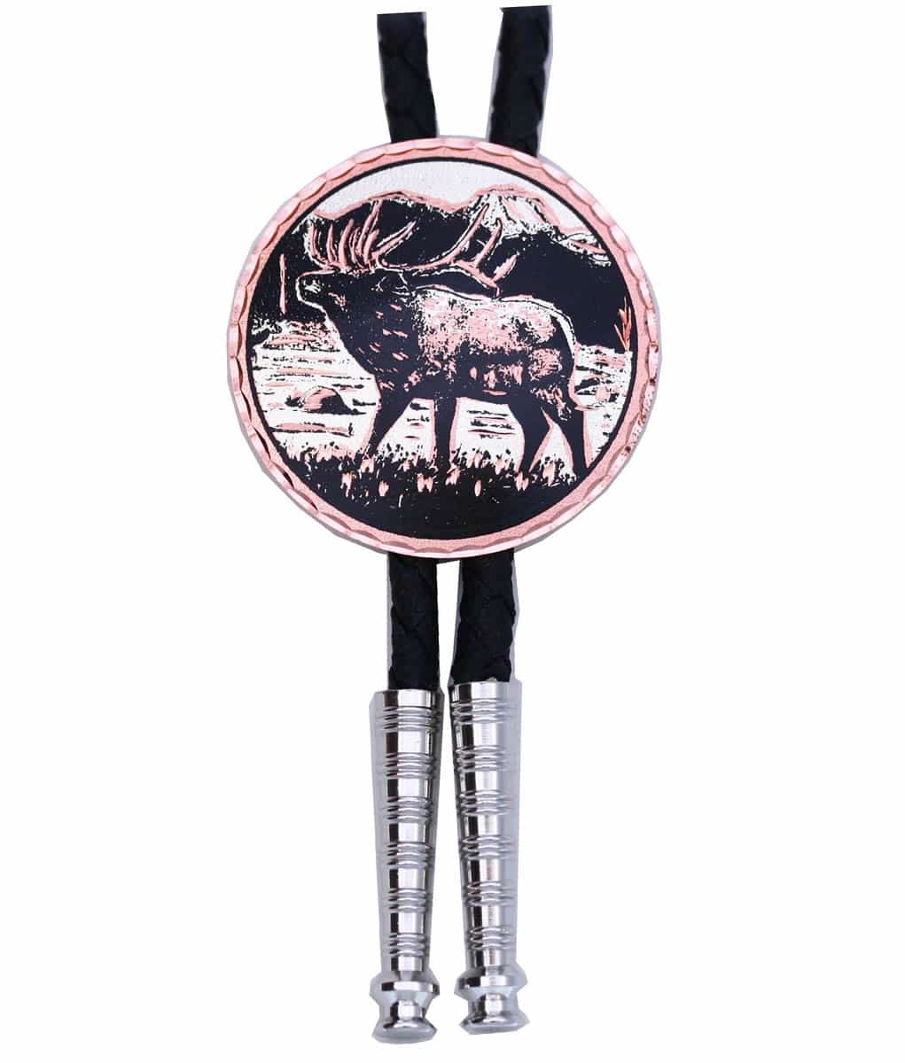 Northwest Native Raven Bolo Tie, Men's Bolo Ties