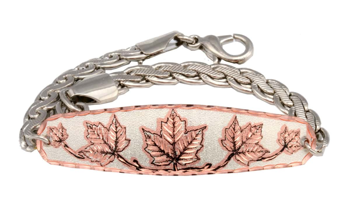 Maple Leaf Chain Bracelet, Handmade Chain Bracelets Wholesale