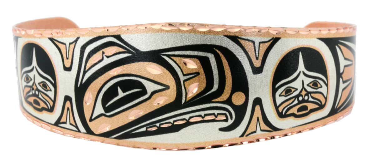 NW Coast Native Eagle Bracelet, Buy Best Native Haida Bracelets