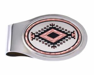 Southwest Native American Money Clip, Copper Wholesale Gifts