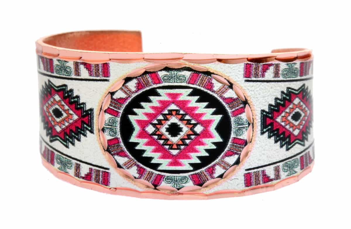 Colorful Native Copper Rings, Unique Southwest Native American Rings