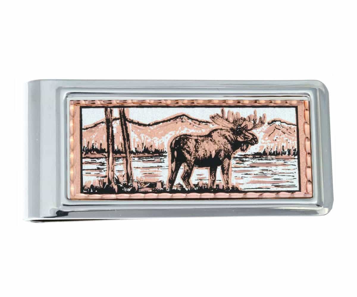 Moose Money Clip, Handmade Money Clips, Best Wholesale Copper Gifts
