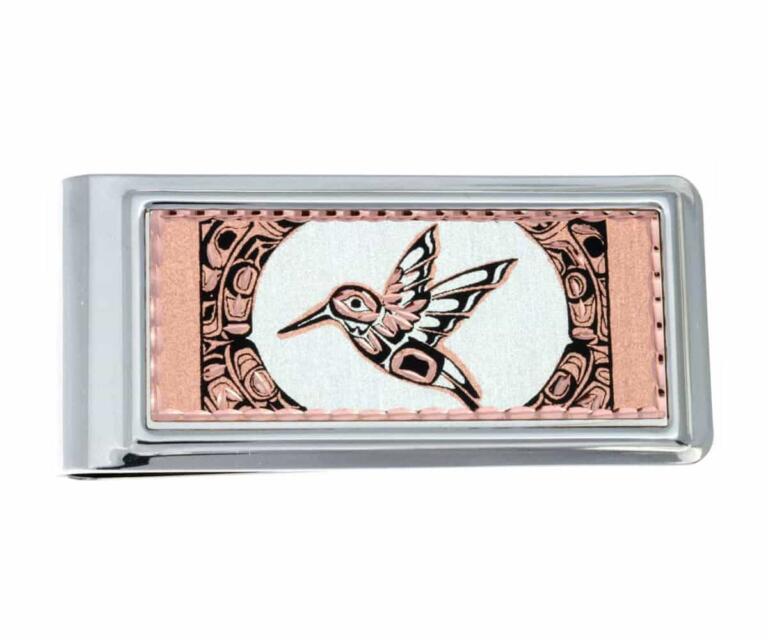 Sunburst Native American Money Clips, Copper Money Clips