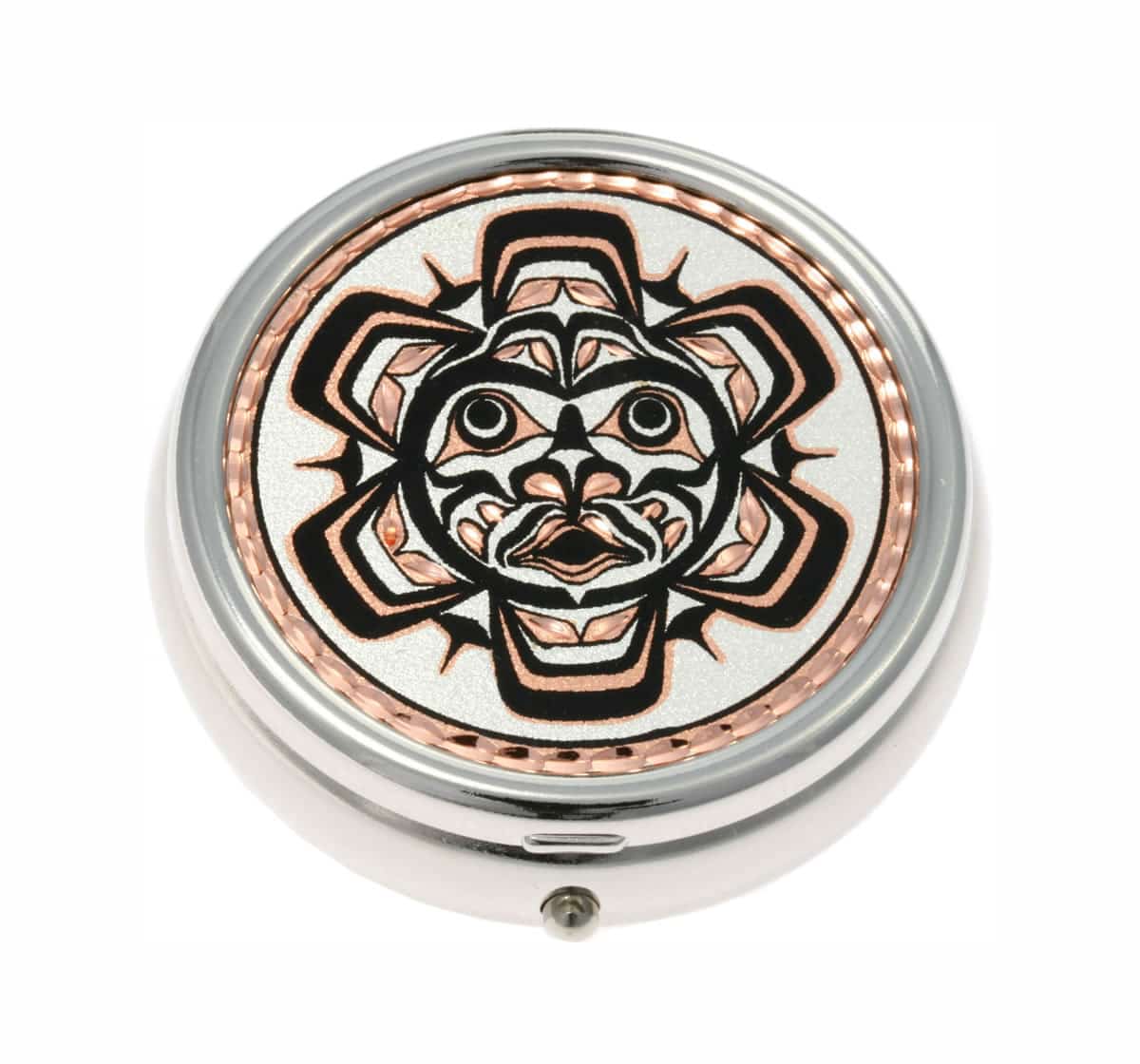 Western Horse Pill Box, Handcrafted Copper Gifts Wholesale