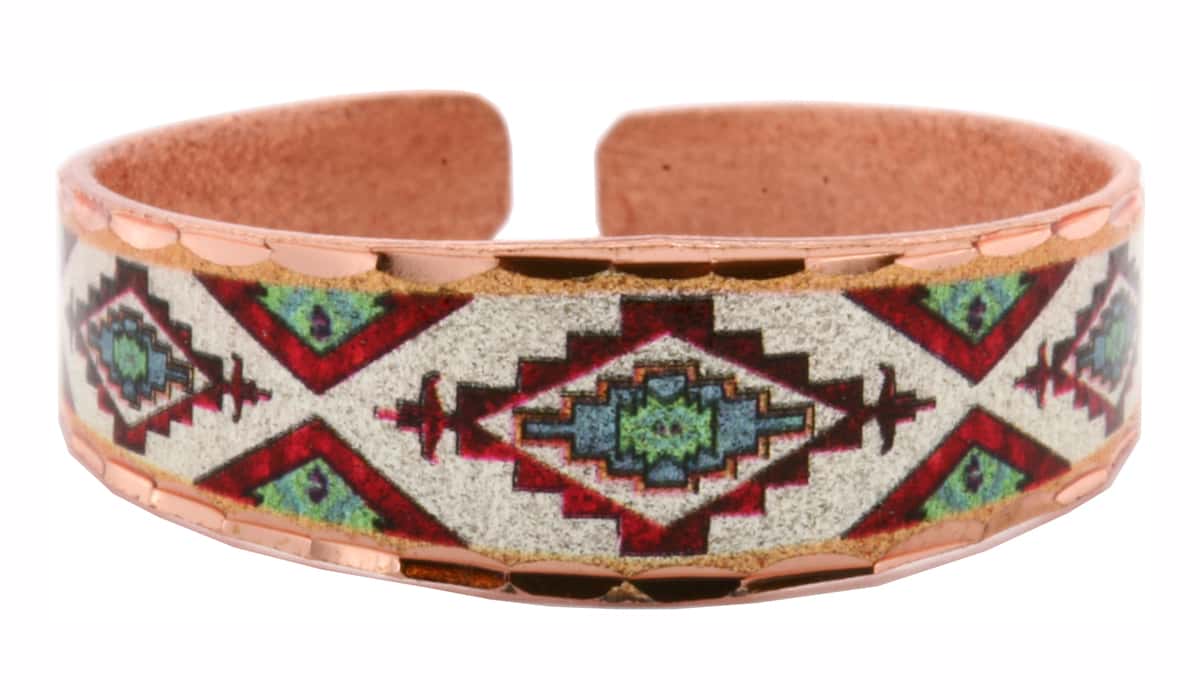 Adjustable Native American Ring, Native Copper Jewelry Rings