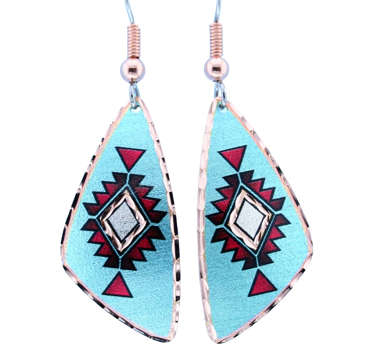 Turquoise SW Native Earrings, Buy Native American Earrings
