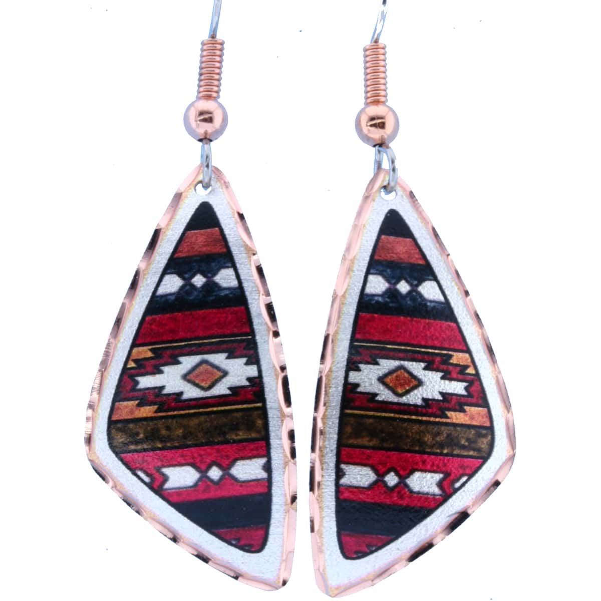 Native American Art Earrings, Art Jewelry, Southwestern Earrings