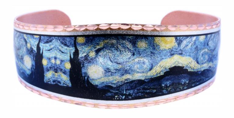 Van Gogh Starry Night Bracelets, Van Gogh Starry Night Jewelry