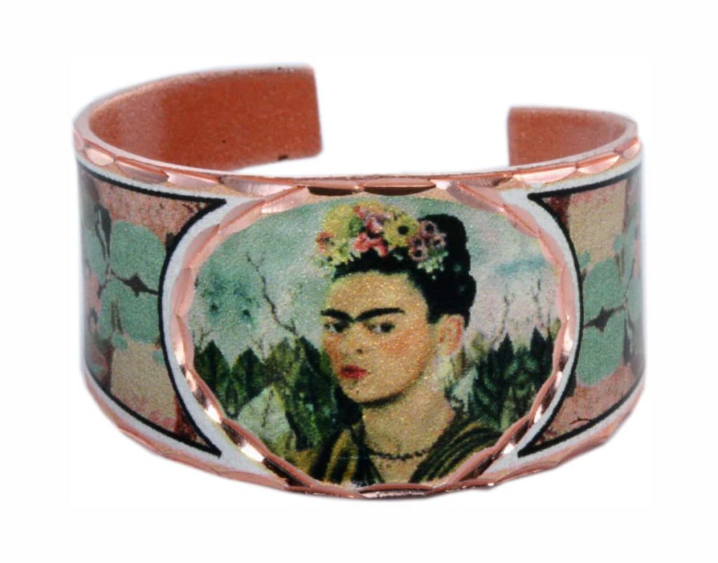 Frida Kahlo Self Portrait Earrings, Frida Kahlo Art Jewelry Earrings